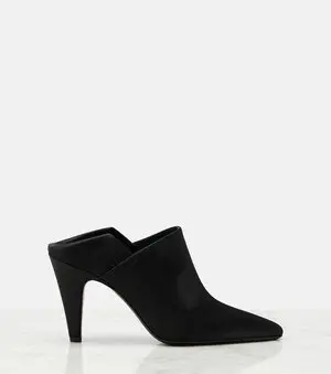 Alaïa Cone Satin Mules