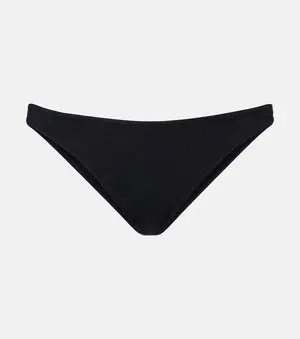 Melissa Odabash Paris Embellished Bikini Bottom - Black