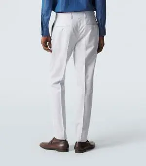 LARDINI Wool, Silk And Linen Suit