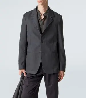 Our Legacy Unconstructed Ceremony Pinstripe Blazer