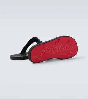 CHRISTIAN LOUBOUTIN Zakouski Slides In /grizzly