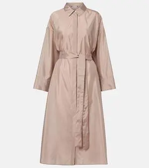 Max Mara Anna Organza Shirt Dress
