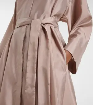 Max Mara Anna Organza Shirt Dress