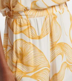 ADRIANA DEGREAS Printed Balloon Pants