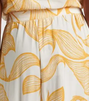 ADRIANA DEGREAS Printed Balloon Pants