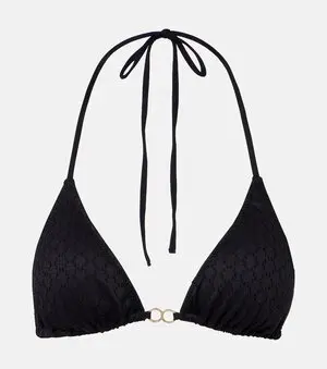 Melissa Odabash Costa Bikini Top - Black