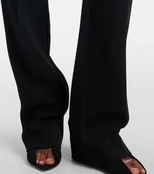 Valentino Garavani Crêpe Straight Pants