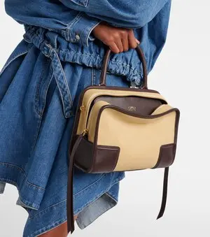 Loewe Amazona 180 Top-handle Bag - Beige