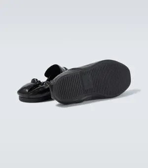 Balenciaga Palermo Leather Loafers - Black