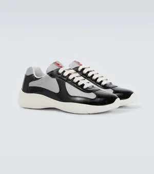 Prada America's Cup Sneakers - Black