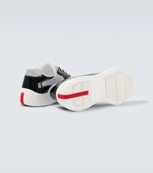 Prada America's Cup Sneakers - Black