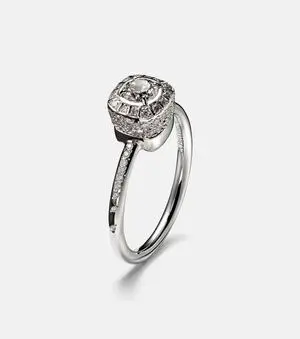 Pomellato Nudo Petit 18kt White Gold Ring With Diamonds