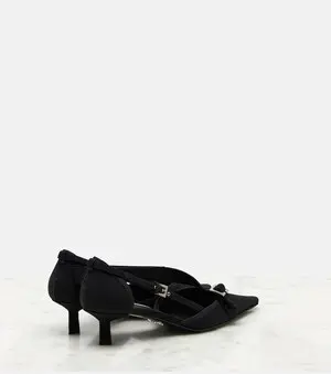 Prada Canvas Pumps - Black