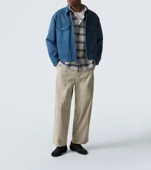 A.PRESSE Cotton Zipped Jacket