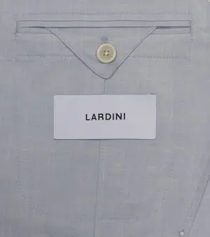 LARDINI Wool, Silk And Linen Suit