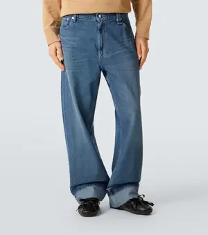 Simone Rocha Crystal-embellished Straight Jeans