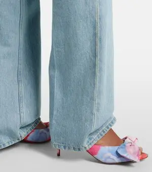 CHRISTIAN LOUBOUTIN Mulazee Floral Mules - Multicoloured