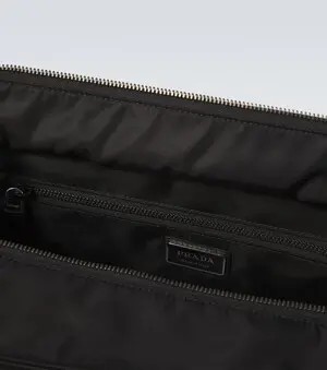 Prada Re-nylon Messenger Bag - Black