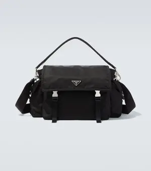 Prada Re-nylon Messenger Bag - Black
