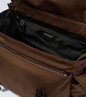 Prada Re-nylon Messenger Bag - Brown