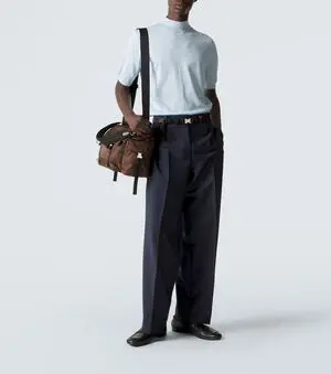 Prada Re-nylon Messenger Bag - Brown