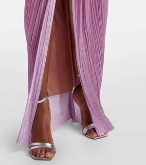 MARIA LUCIA HOHAN Stephanie Silk Tulle Gown - Pink