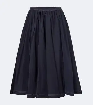 Prada Re-nylon Midi Skirt - Blue