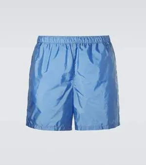 Prada Re-nylon Swim Trunks - Blue