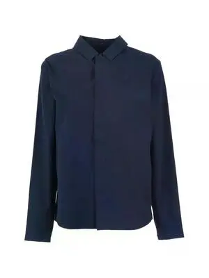 K-WAY Logo Overshirt - Blue