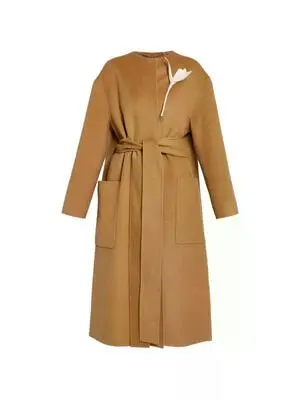 Erdem Belted Oversized Coat
