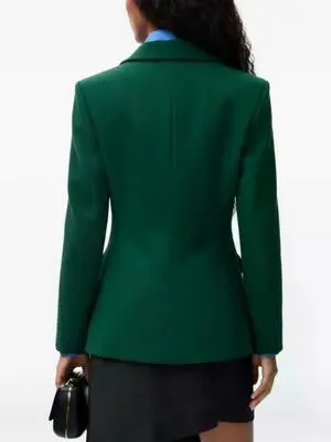 Loewe Wool Blazer - Green