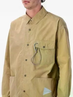 AND WANDER Cordura Shirt Jacket - Neutrals