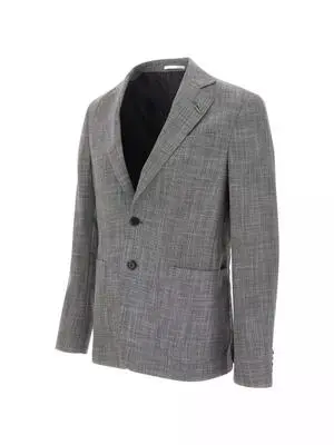 Pal Zileri Baron Single-breasted Blazer - Grey