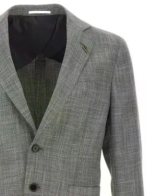 Pal Zileri Baron Single-breasted Blazer - Grey