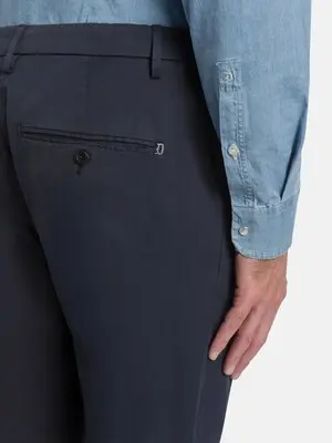 DONDUP Gaubert Regular Chino Trousers - Blue