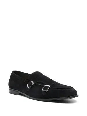 DOUCAL'S Moccasin With Buckles - Blue