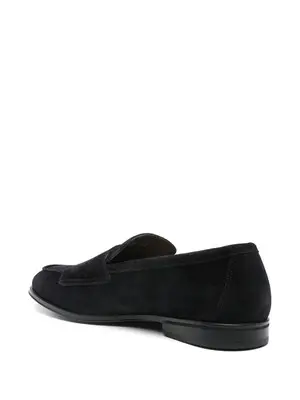 DOUCAL'S Moccasin With Buckles - Blue