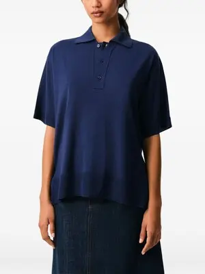 AMI Paris Polo De Coeur - Blue