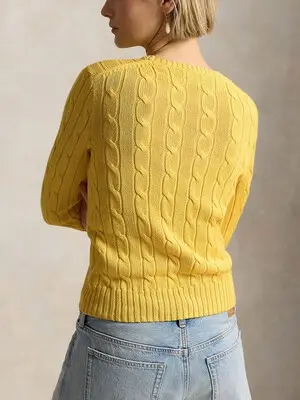 Polo Ralph Lauren Cable Knit Sweater - Yellow