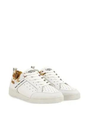 Versace Baroque Detail Sneakers - White