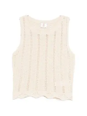 BYE Knitted Cotton Top