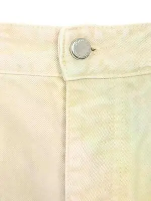 ICON DENIM LOS ANGELES Button Detailed Shorts - Neutrals