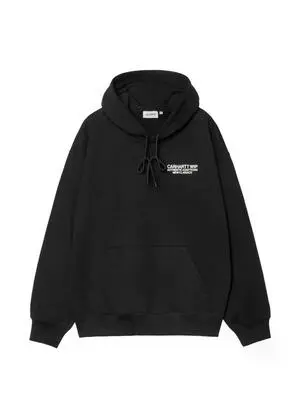 Carhartt Work In Progress Printed Hoodie - Black