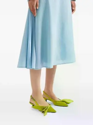 Erdem Draped Midi Skirt