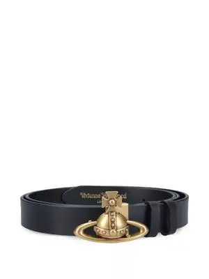 VIVIENNE WESTWOOD Orb Buckle Belt - Black