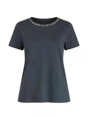 Max Mara Crystal-embellished T-shirt