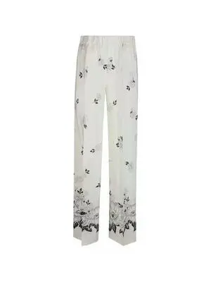 PARAH Floral-print Trousers - Neutrals