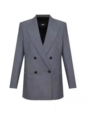 BOSS Wool Double-breasted Jacket