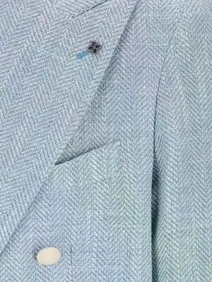 Tagliatore Double-breasted Blazer - Blue