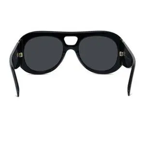 Givenchy Acetate Aviator Sunglasses - Black
